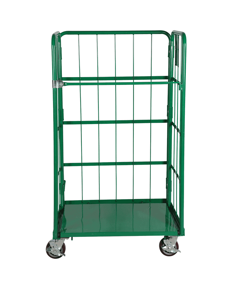 Foldable Warehouse Cage Trolley